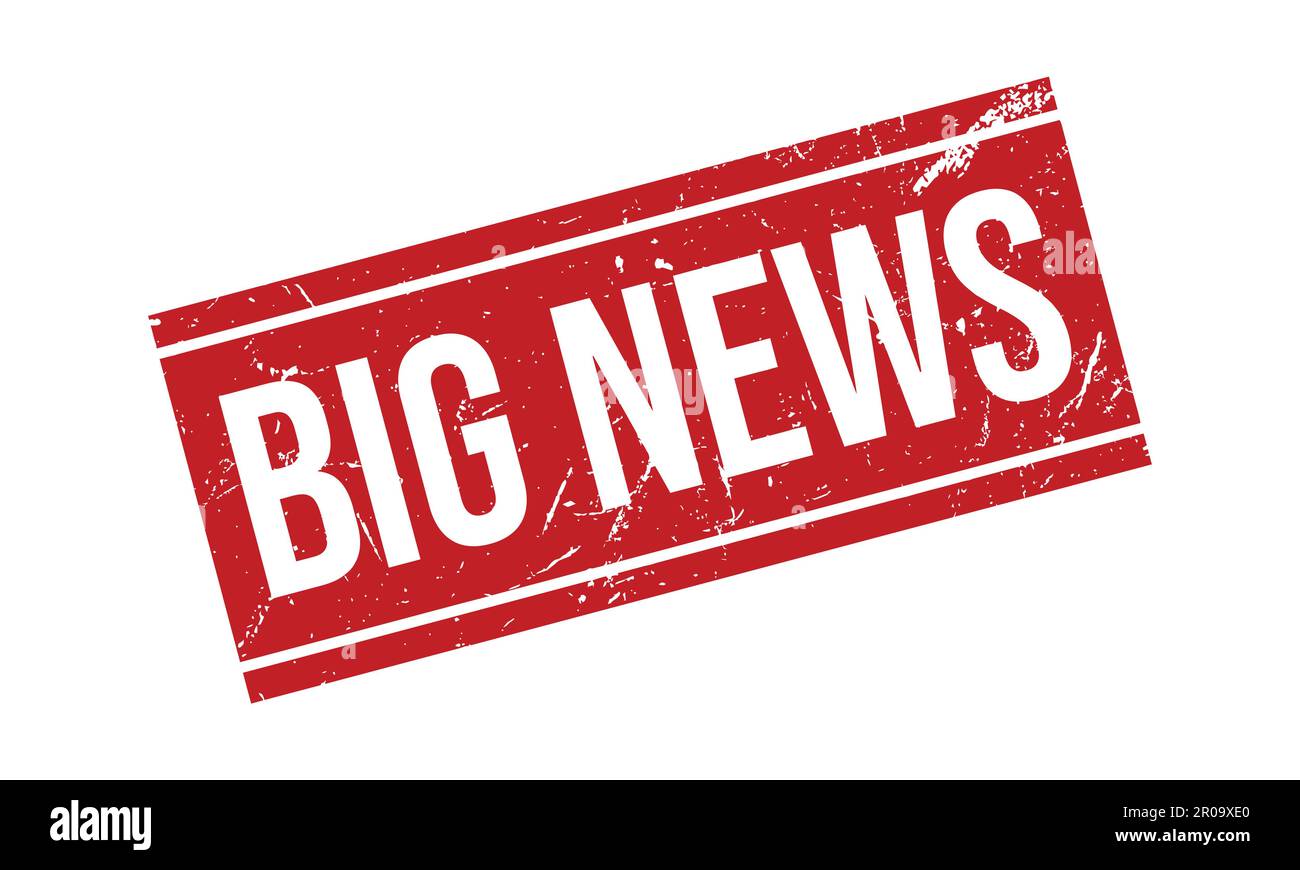 Big news stamp Stock Vector Images - Alamy