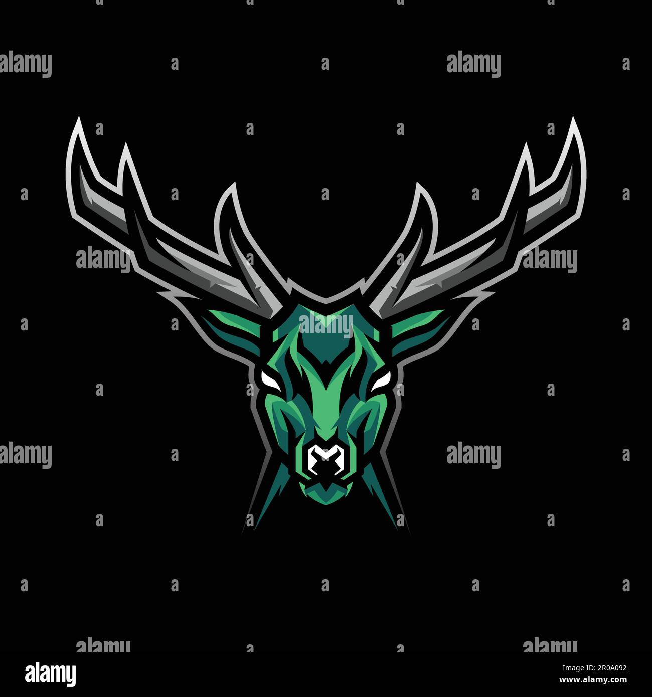 Deer Vector Illustration Stock Vector Image And Art Alamy 