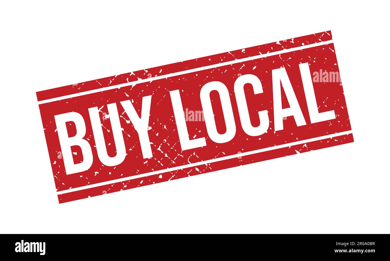 Buy local stamp Stock Vector Images - Alamy