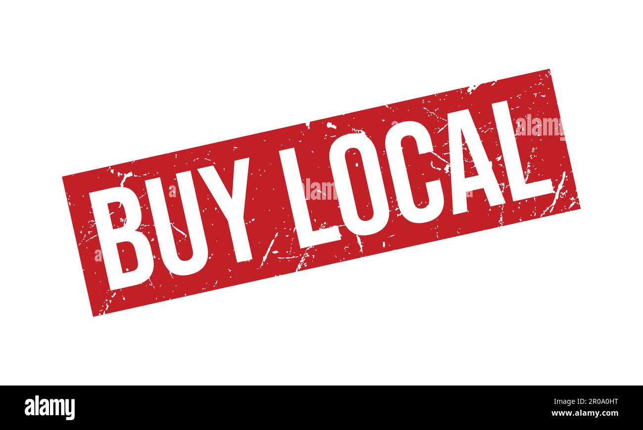 Buy local stamp Stock Vector Images - Alamy
