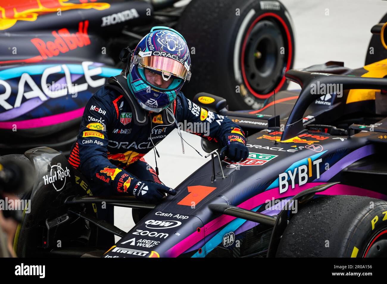 Miami Gardens, Etats Unis. 07th May, 2023. VERSTAPPEN Max (ned), Red ...