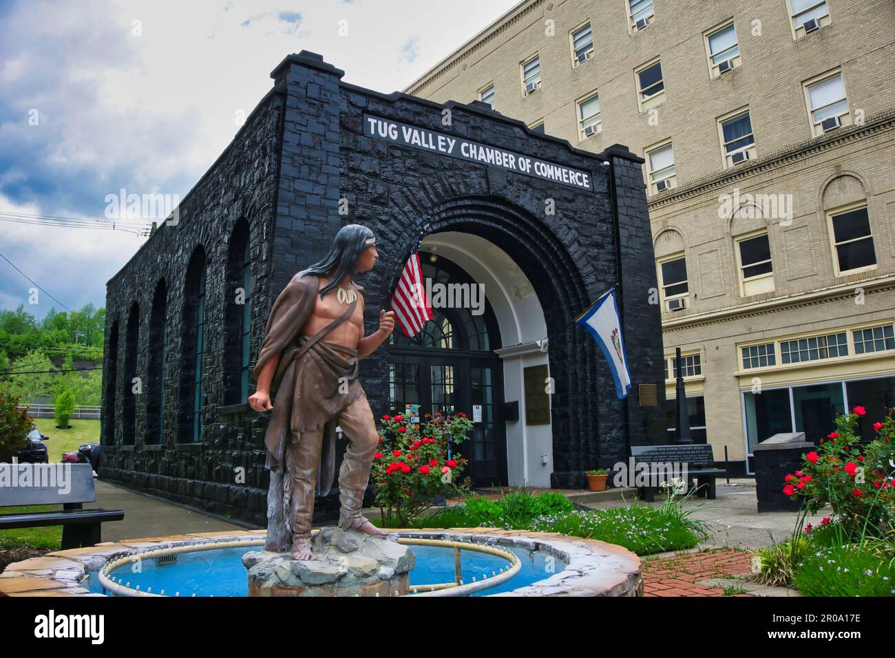 The Coal House in Williamson, West Virginia is a unique building built ...