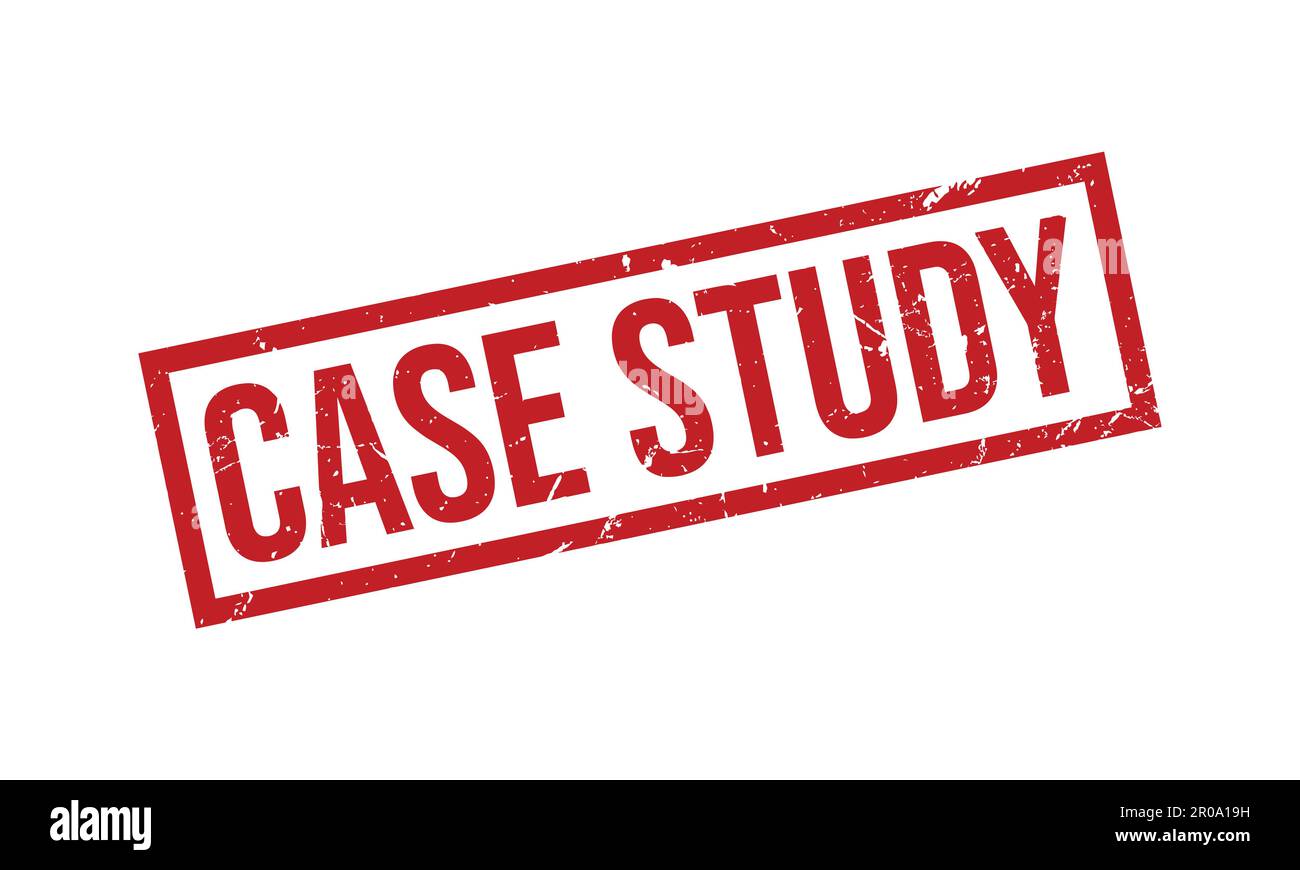 Case Study Rubber Grunge Stamp Seal Vector Illustration Stock Vector ...