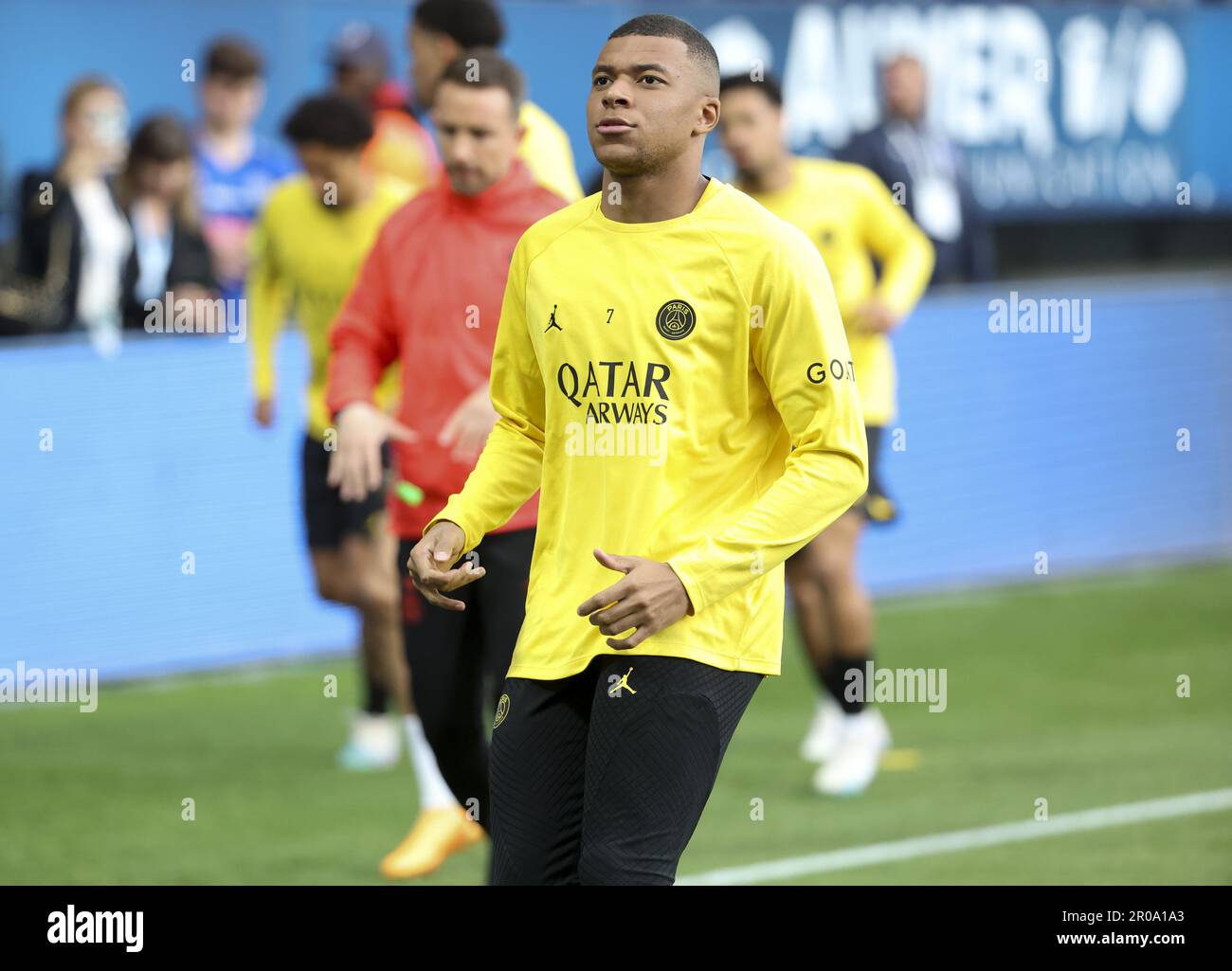 Kylian Mbappe of PSG during the French championship Ligue 1 football ...