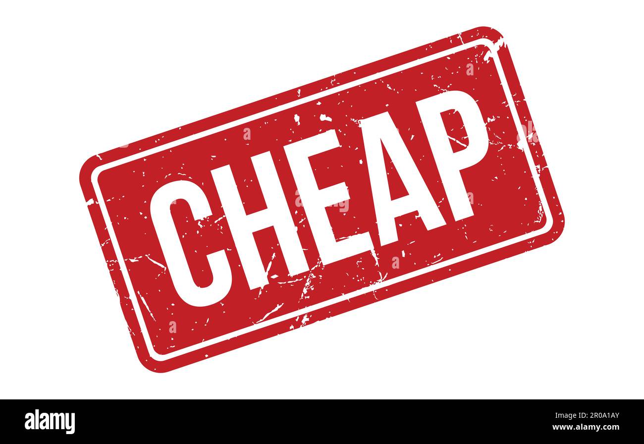 Cheap Rubber Stamp. Red Cheap Rubber Grunge Stamp Seal Vector ... Cheap Rubber Stamp. Red Cheap Rubber Grunge Stamp Seal Vector ...
