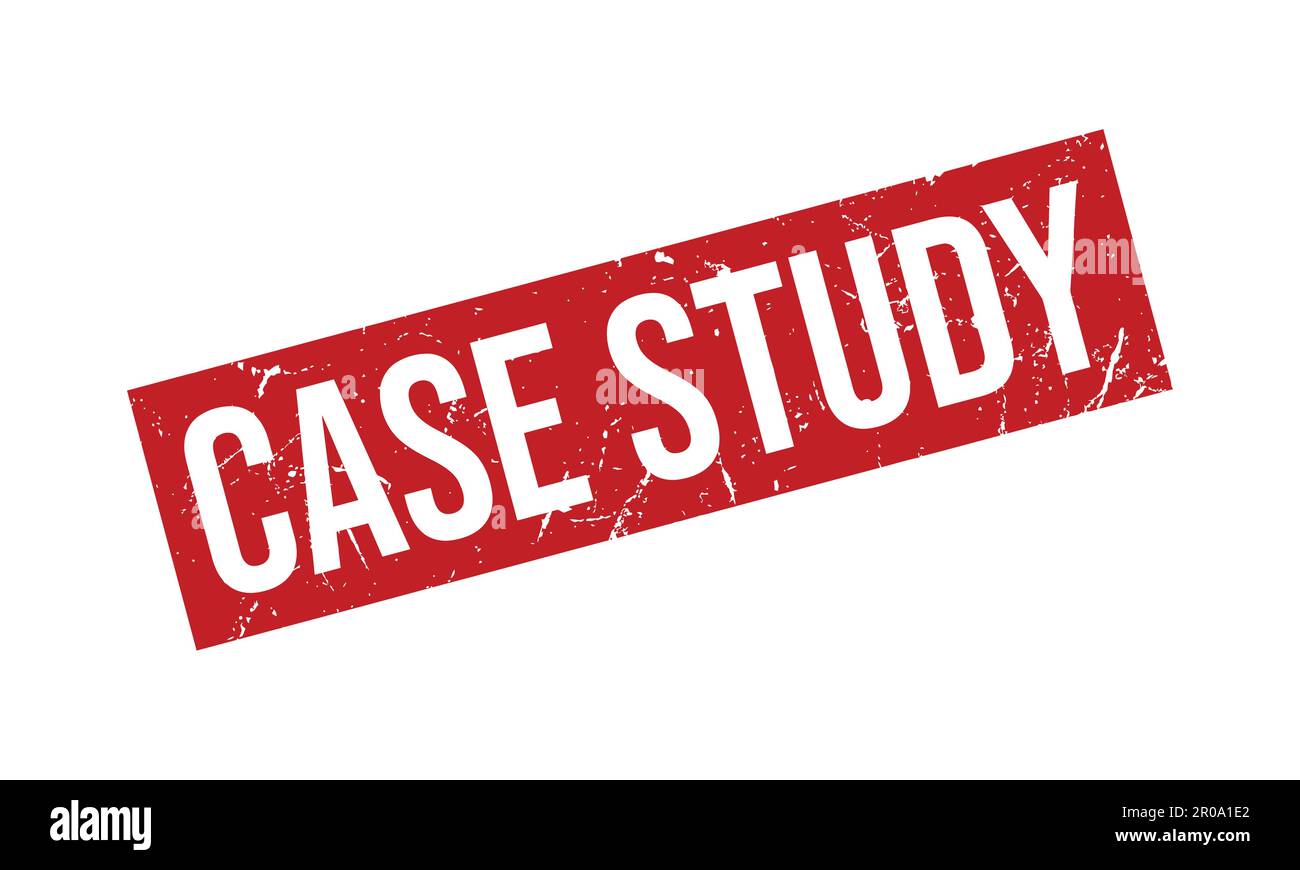 Case Study Rubber Grunge Stamp Seal Vector Illustration Stock Vector ...
