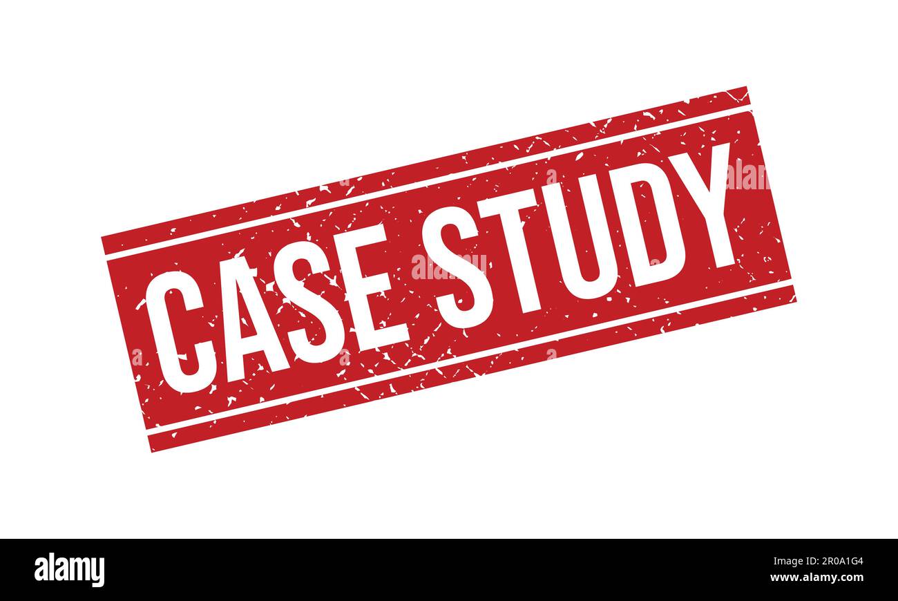 Case Study Rubber Grunge Stamp Seal Vector Illustration Stock Vector ...