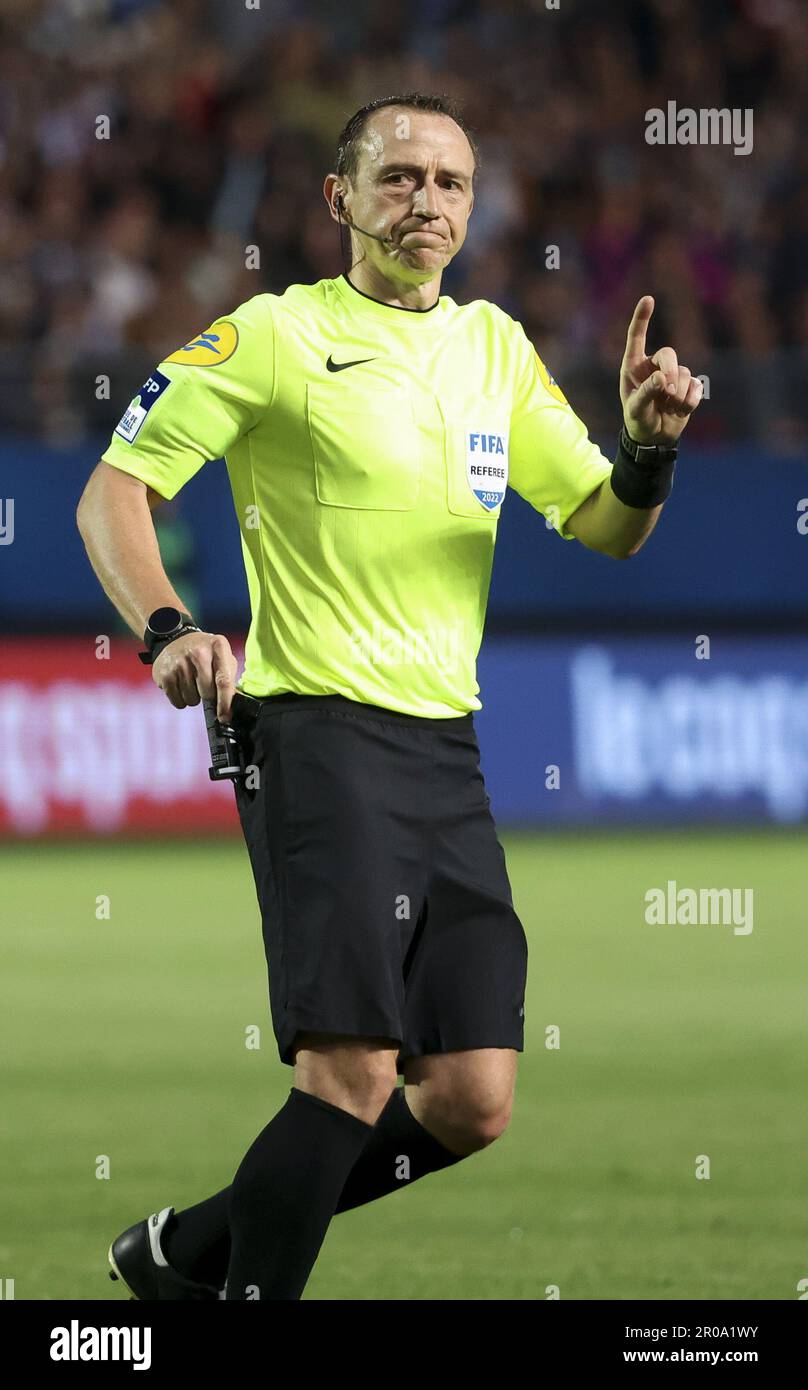 Referee Ruddy Buquet during the French championship Ligue 1 football ...