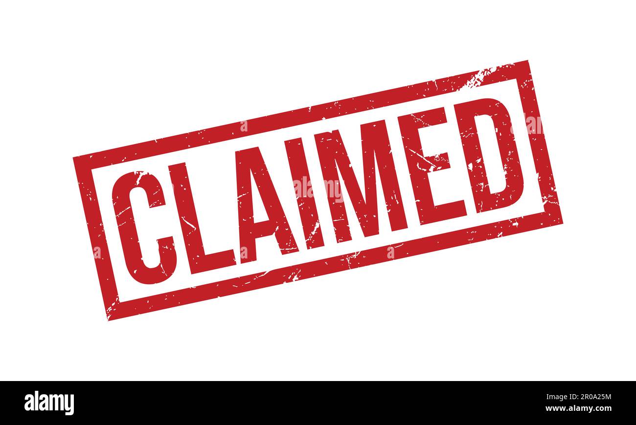 Claimed stamp hi-res stock photography and images - Alamy
