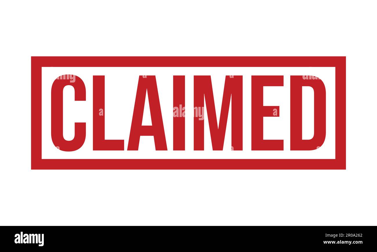 Claimed stamp hi-res stock photography and images - Alamy