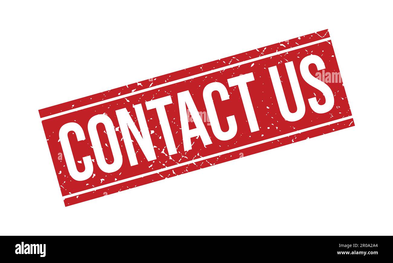 Contact Us Rubber Stamp. Contact Us Rubber Grunge Stamp Seal Vector ...