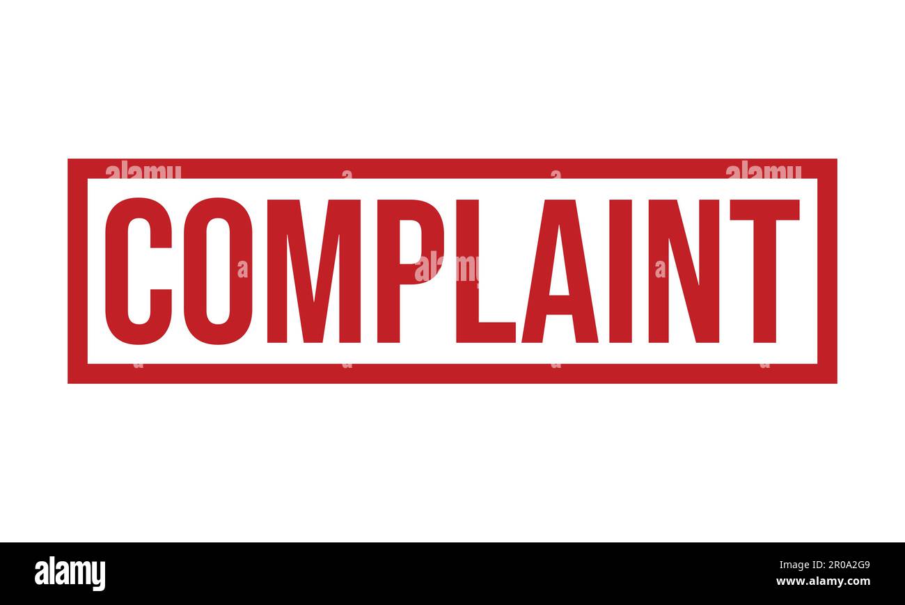 Complaint illustration Stock Vector Images - Alamy