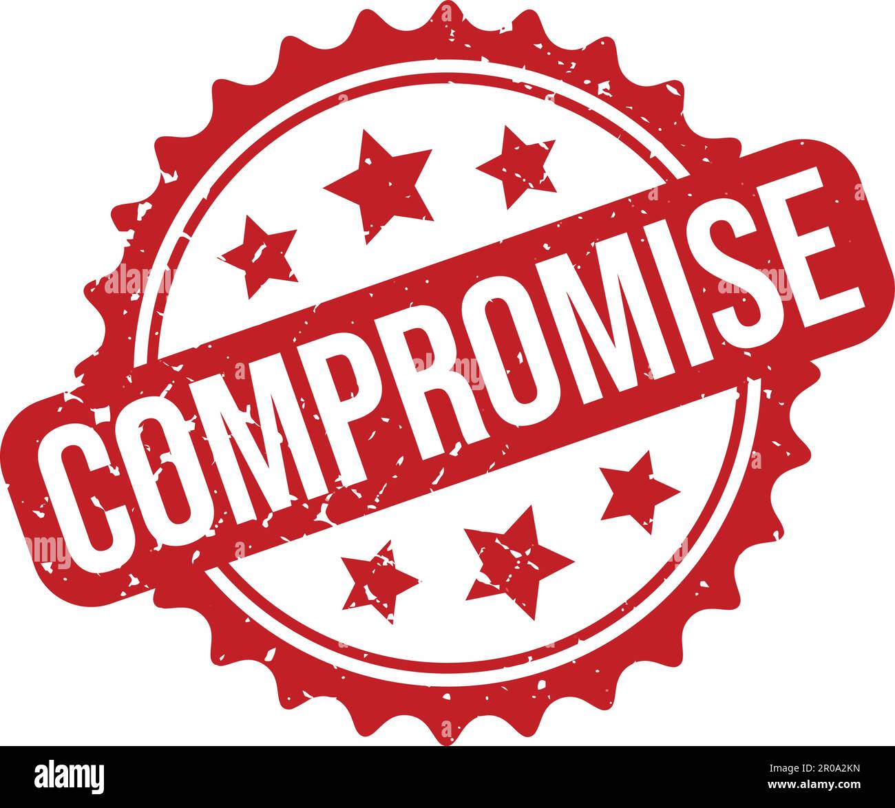 Compromise Rubber Stamp. Compromise Rubber Grunge Stamp Seal Vector ...