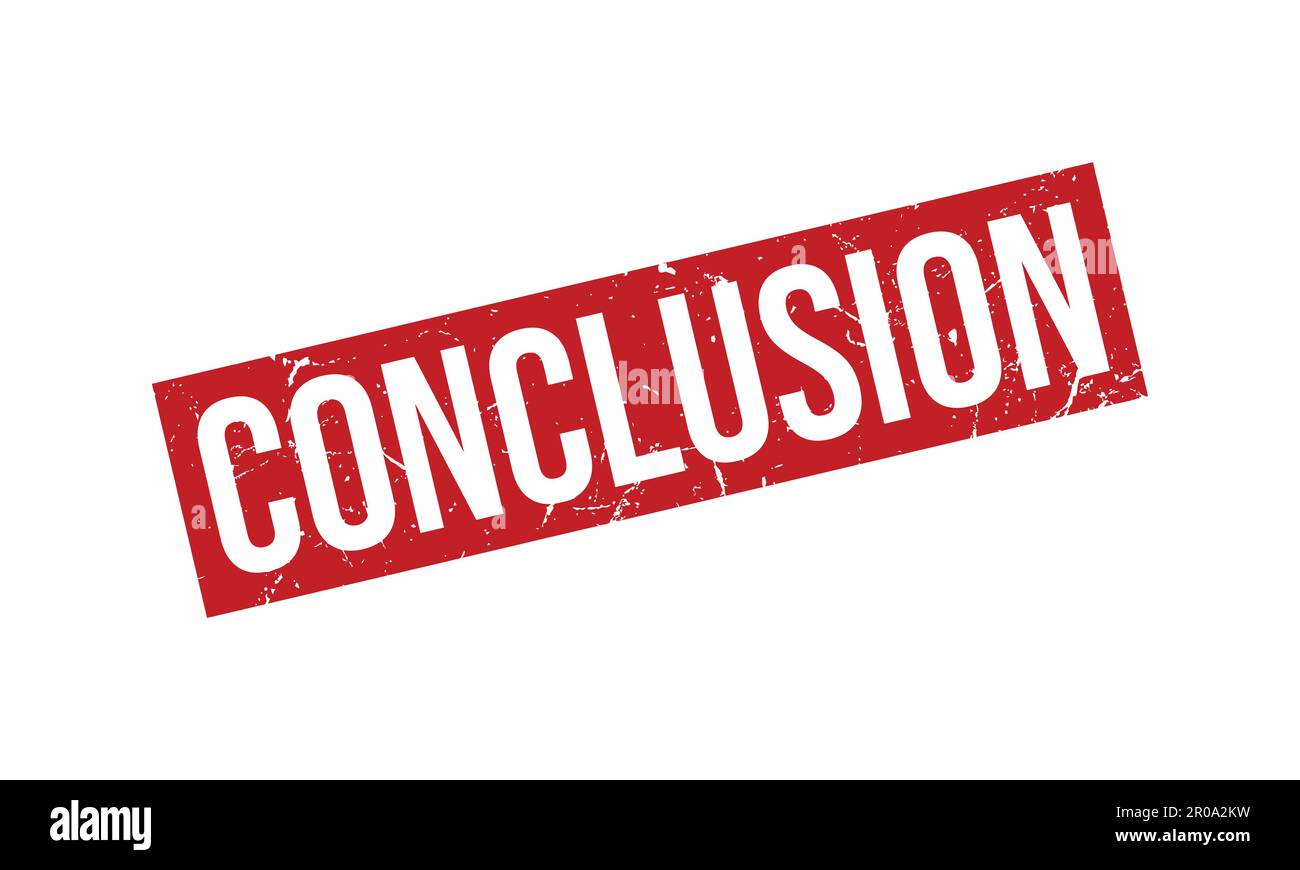 Conclusionv Stock Vector Images - Alamy