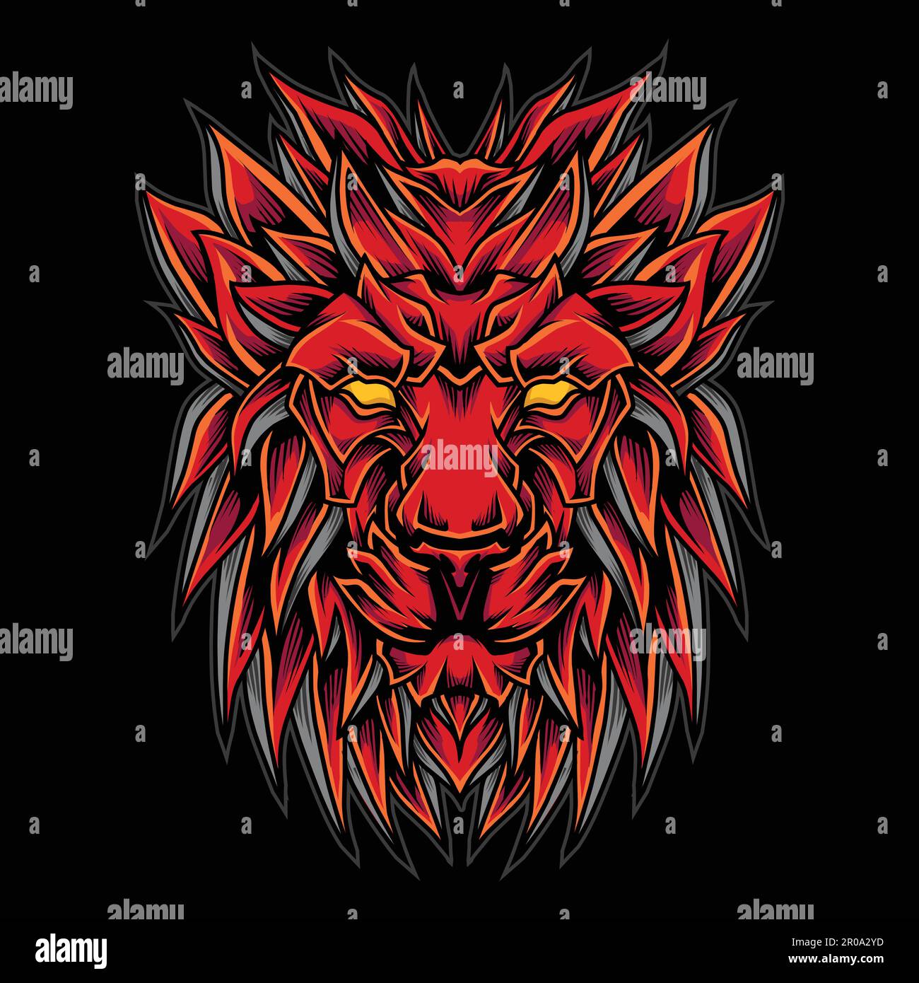 lion king vector illustration Stock Vector Image & Art - Alamy