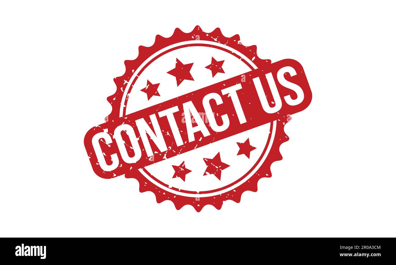 Contact Us Rubber Stamp. Contact Us Rubber Grunge Stamp Seal Vector ...