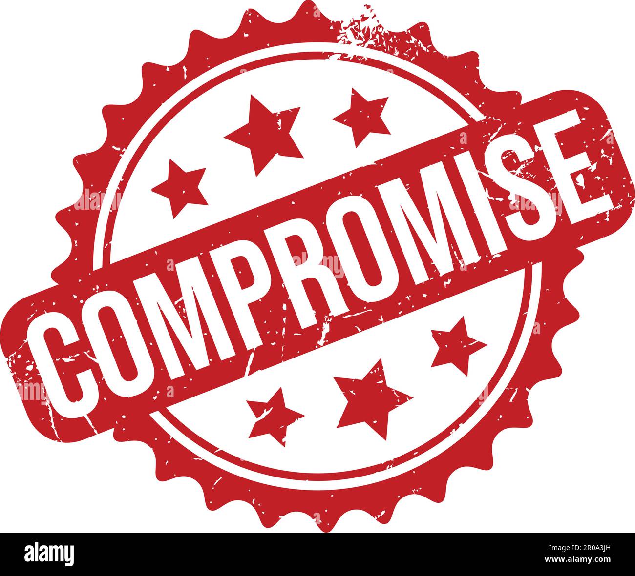Compromise Rubber Stamp. Compromise Rubber Grunge Stamp Seal Vector ...