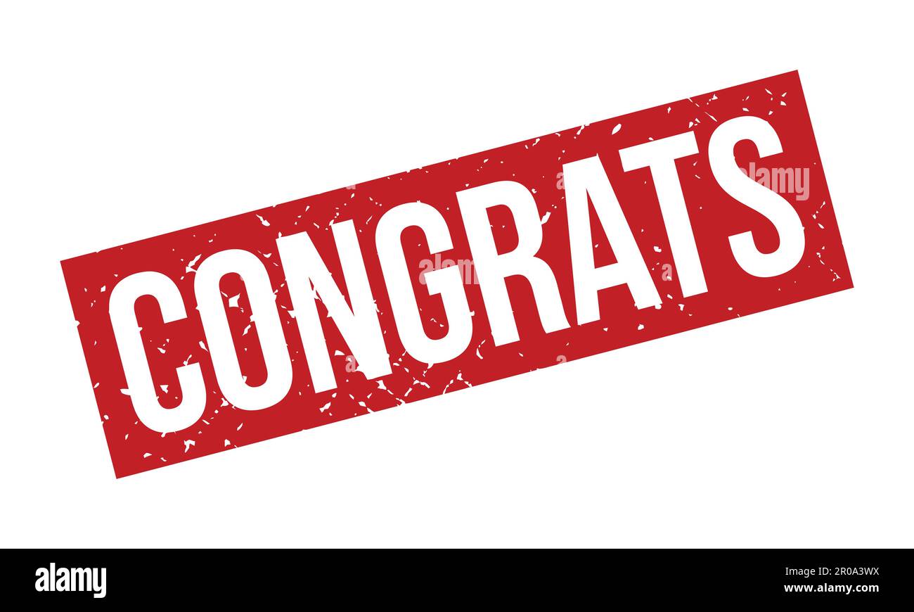 Congrats badge hi-res stock photography and images - Alamy