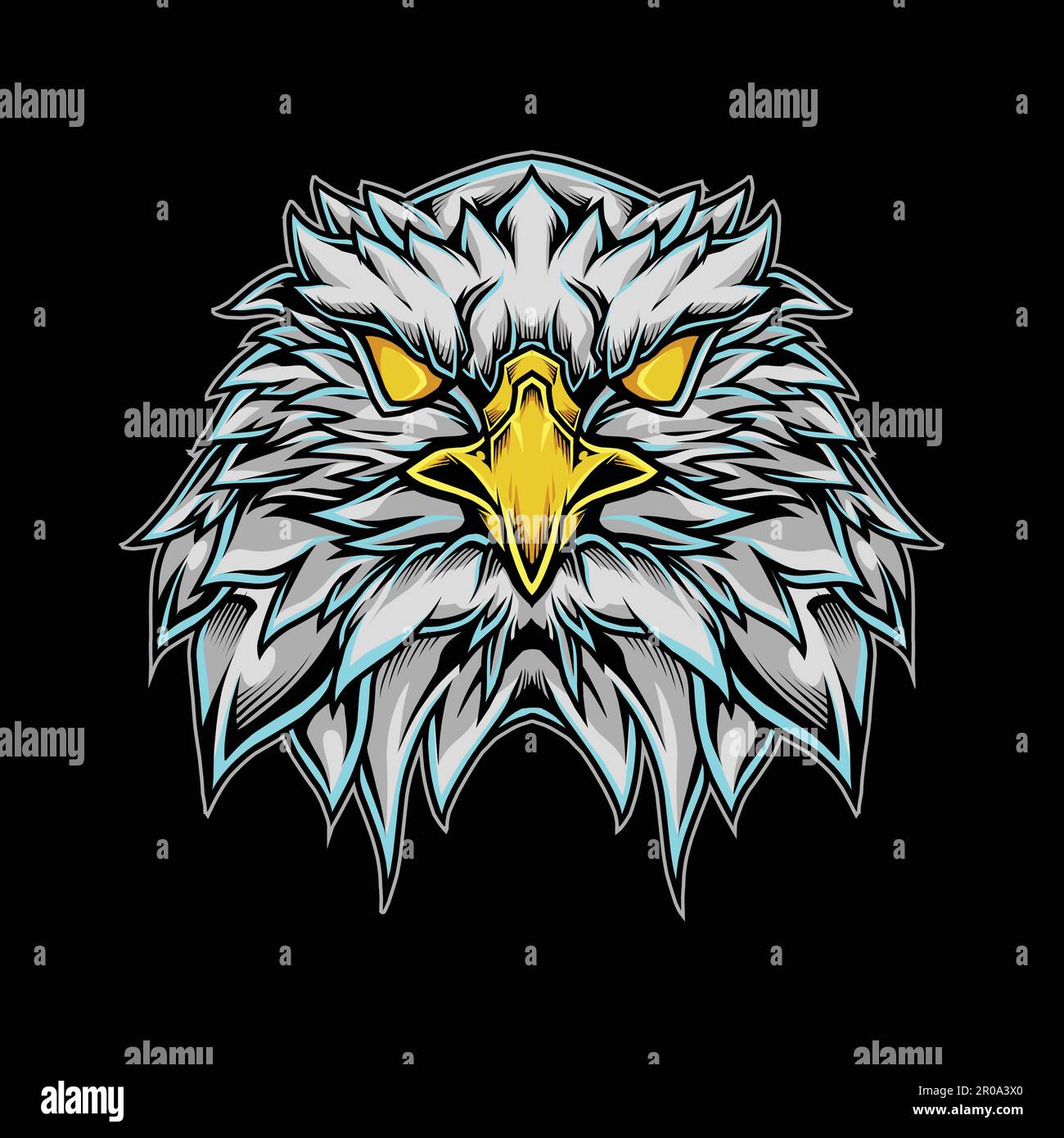 eagle vector illustration Stock Vector Image & Art - Alamy