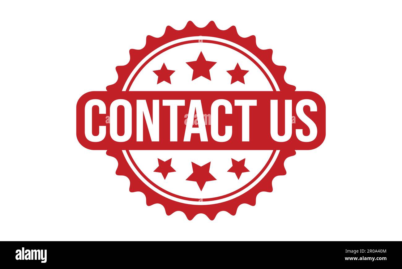 Contact Us Rubber Stamp. Contact Us Rubber Grunge Stamp Seal Vector ...