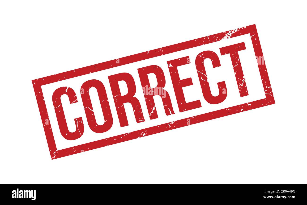 Correct stamp hi-res stock photography and images - Alamy