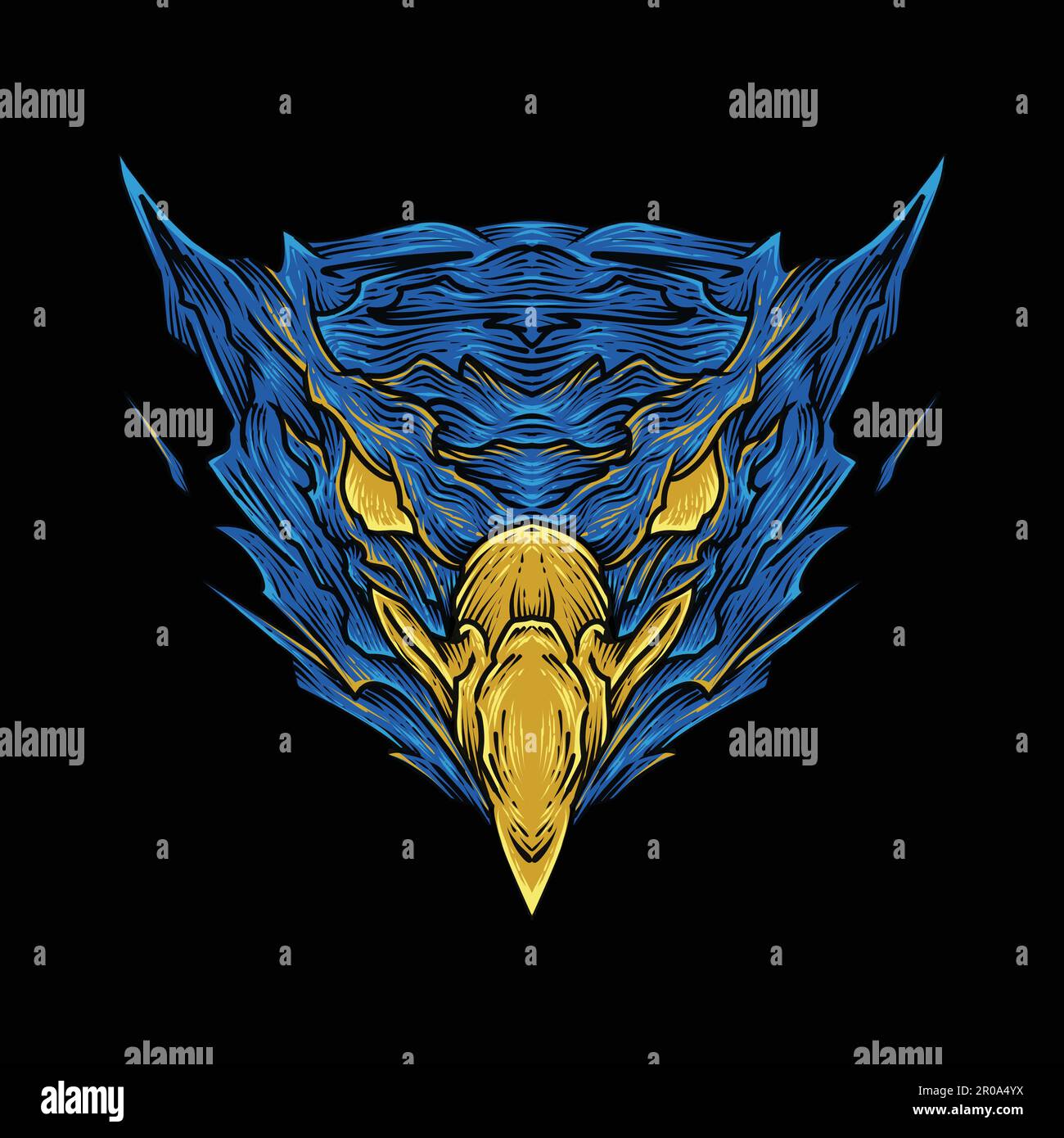 eagle vector illustration Stock Vector Image & Art - Alamy