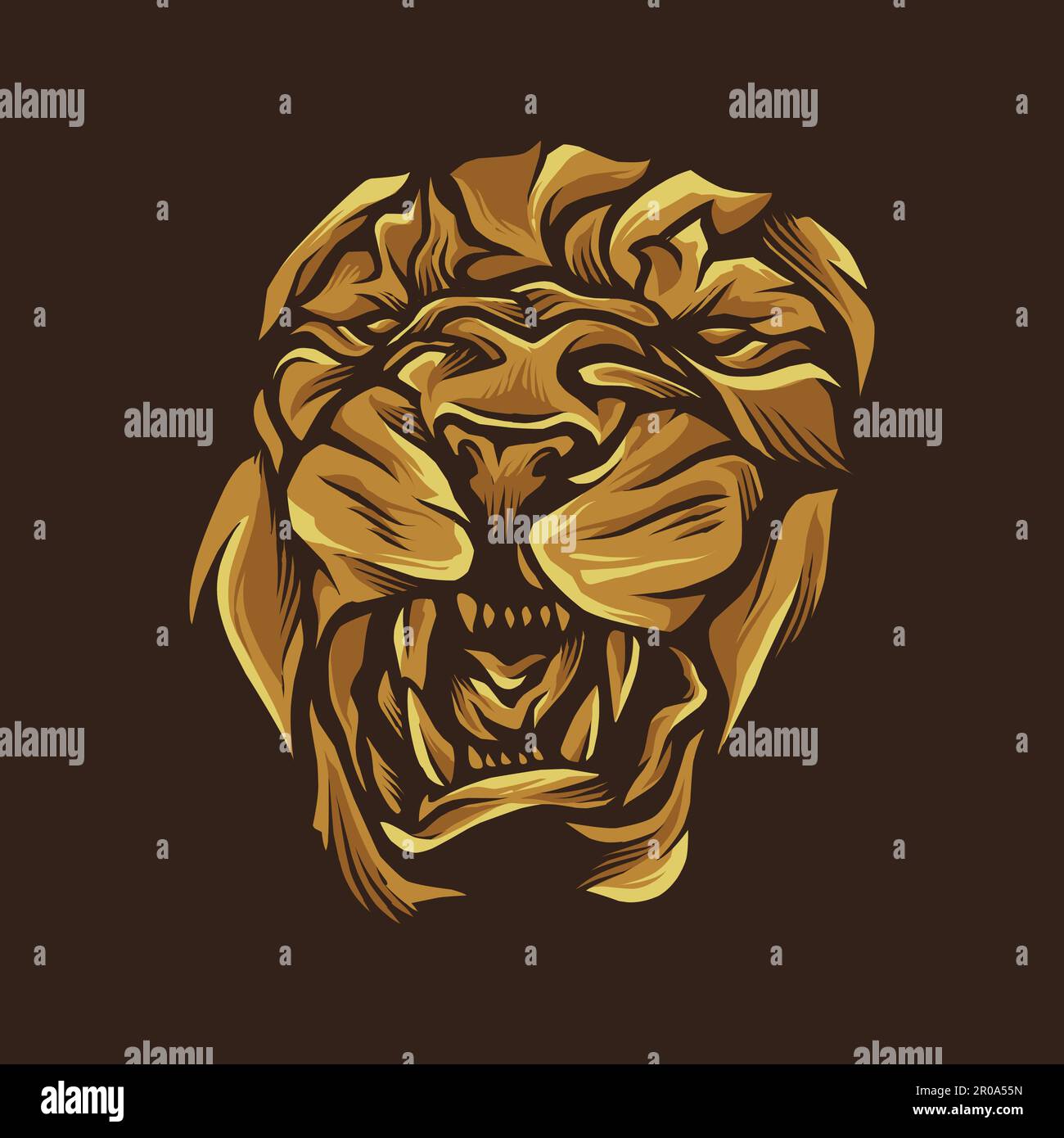 lion king vector illustration Stock Vector Image & Art - Alamy