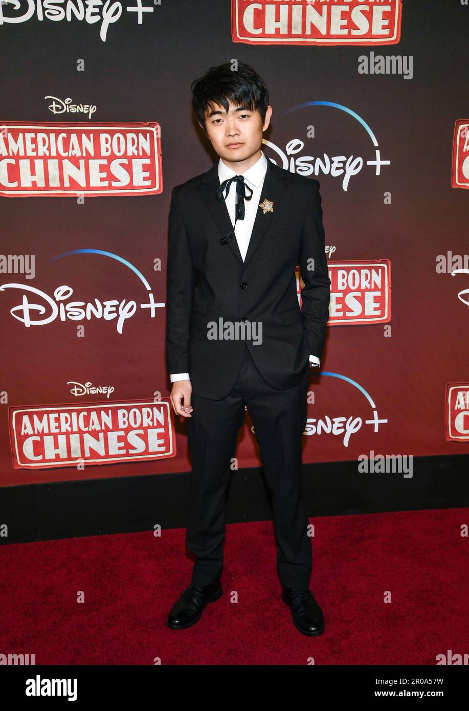 Actor Ben Wang attends the premiere of the Disney+ original series ...