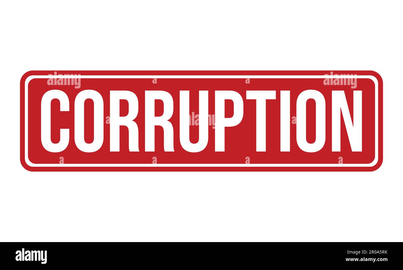 Corruption Rubber Stamp. Corruption Rubber Grunge Stamp Seal Vector ...