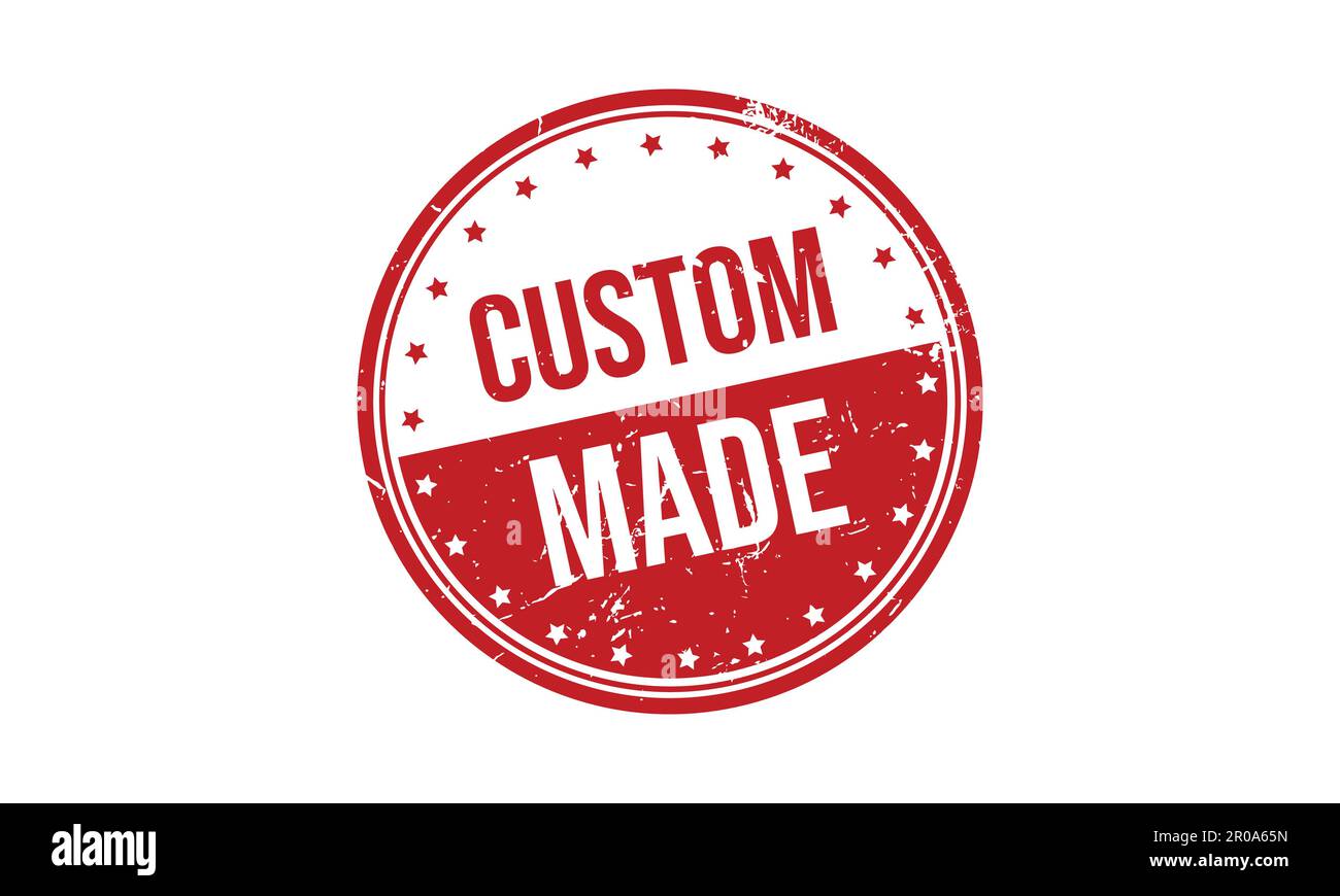 Custom made word Stock Vector Images - Alamy