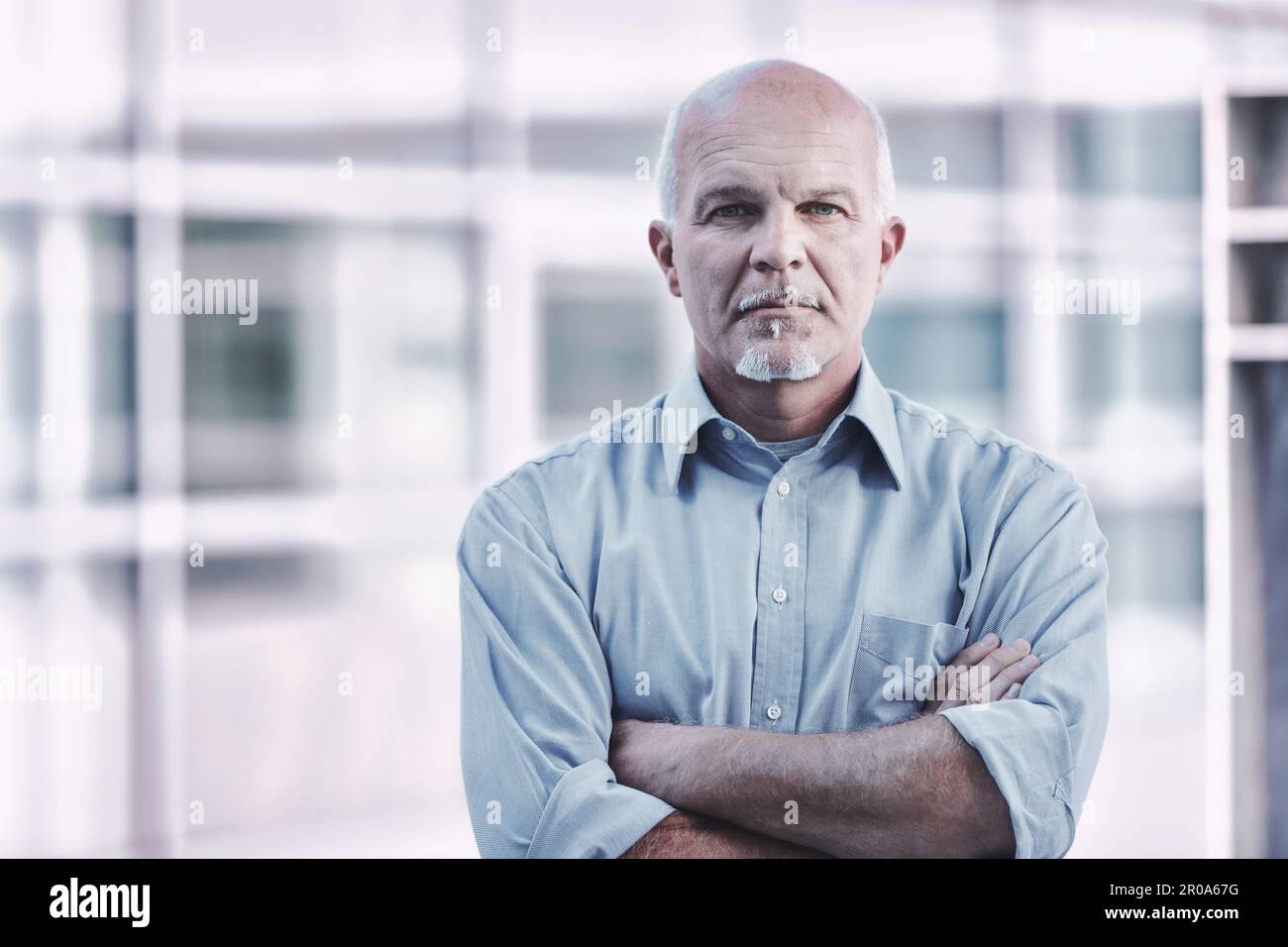 Washed out and desaturated colors for an image of alienation: an ...