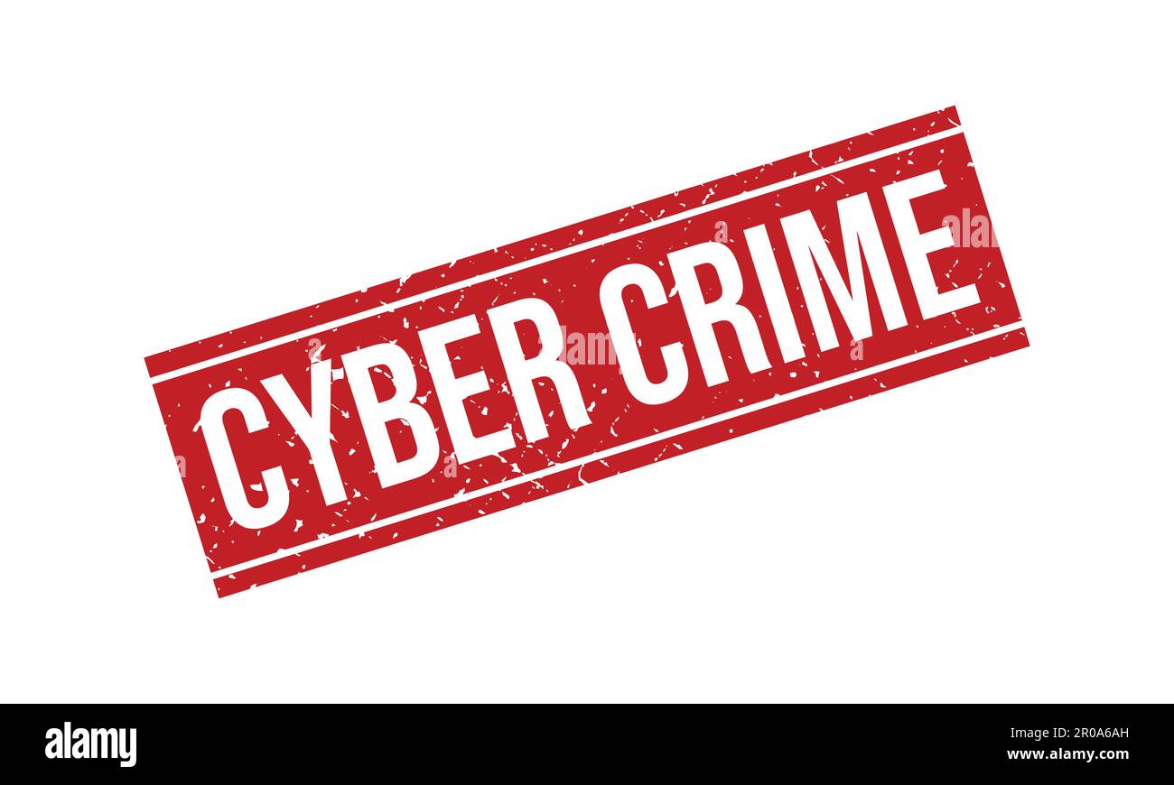 Cyber Crime Rubber Stamp. Cyber Crime Rubber Grunge Stamp Seal Vector ...