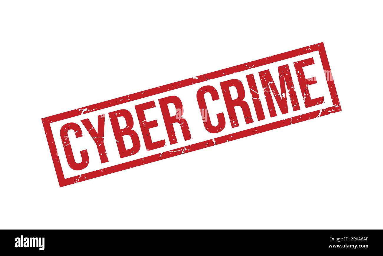 Rubber stamp text cyber crime hi-res stock photography and images - Alamy