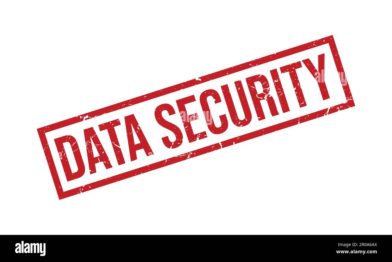 Data Security Rubber Stamp. Data Security Rubber Grunge Stamp Seal ...