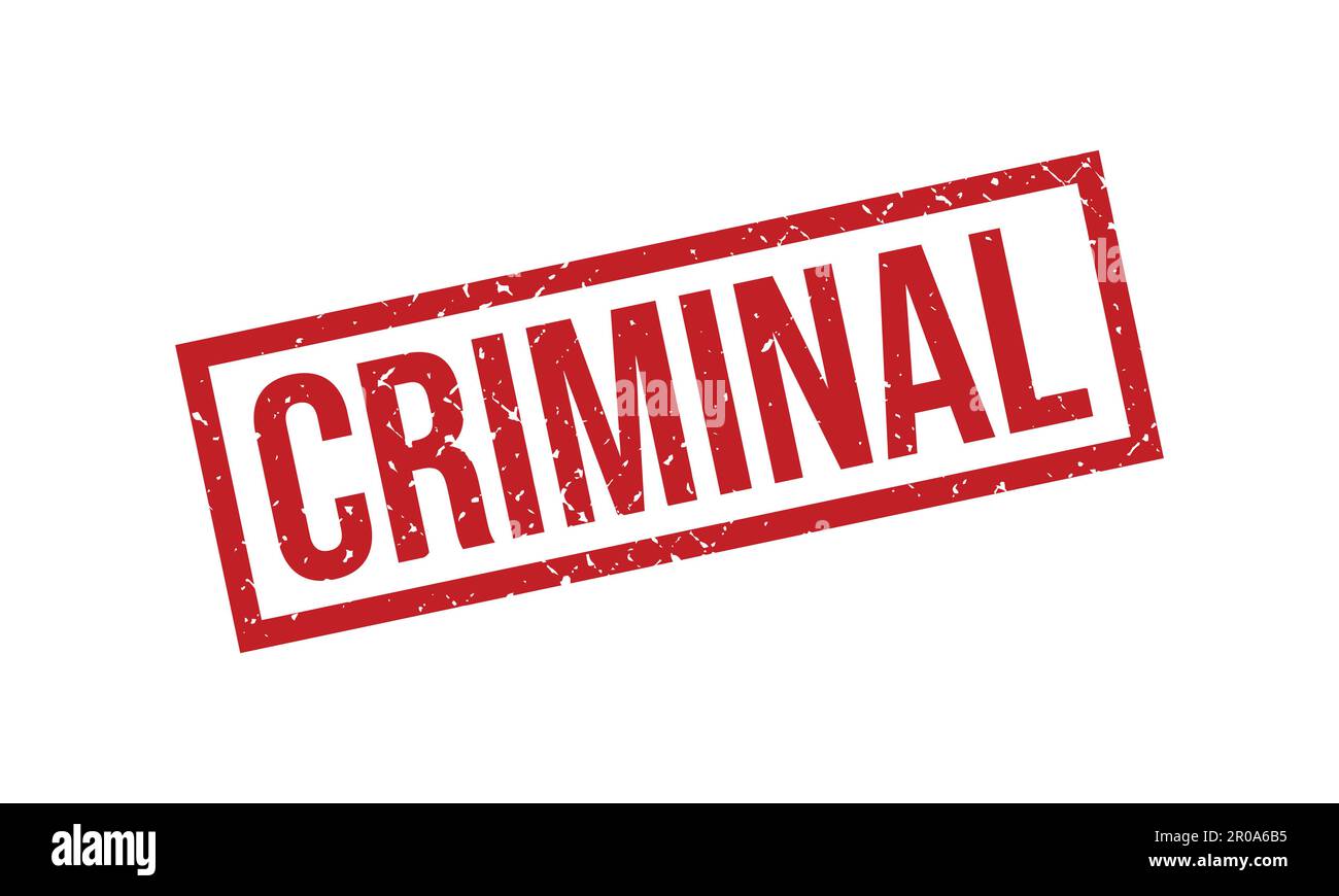 Criminal Rubber Stamp. Criminal Rubber Grunge Stamp Seal Vector ...
