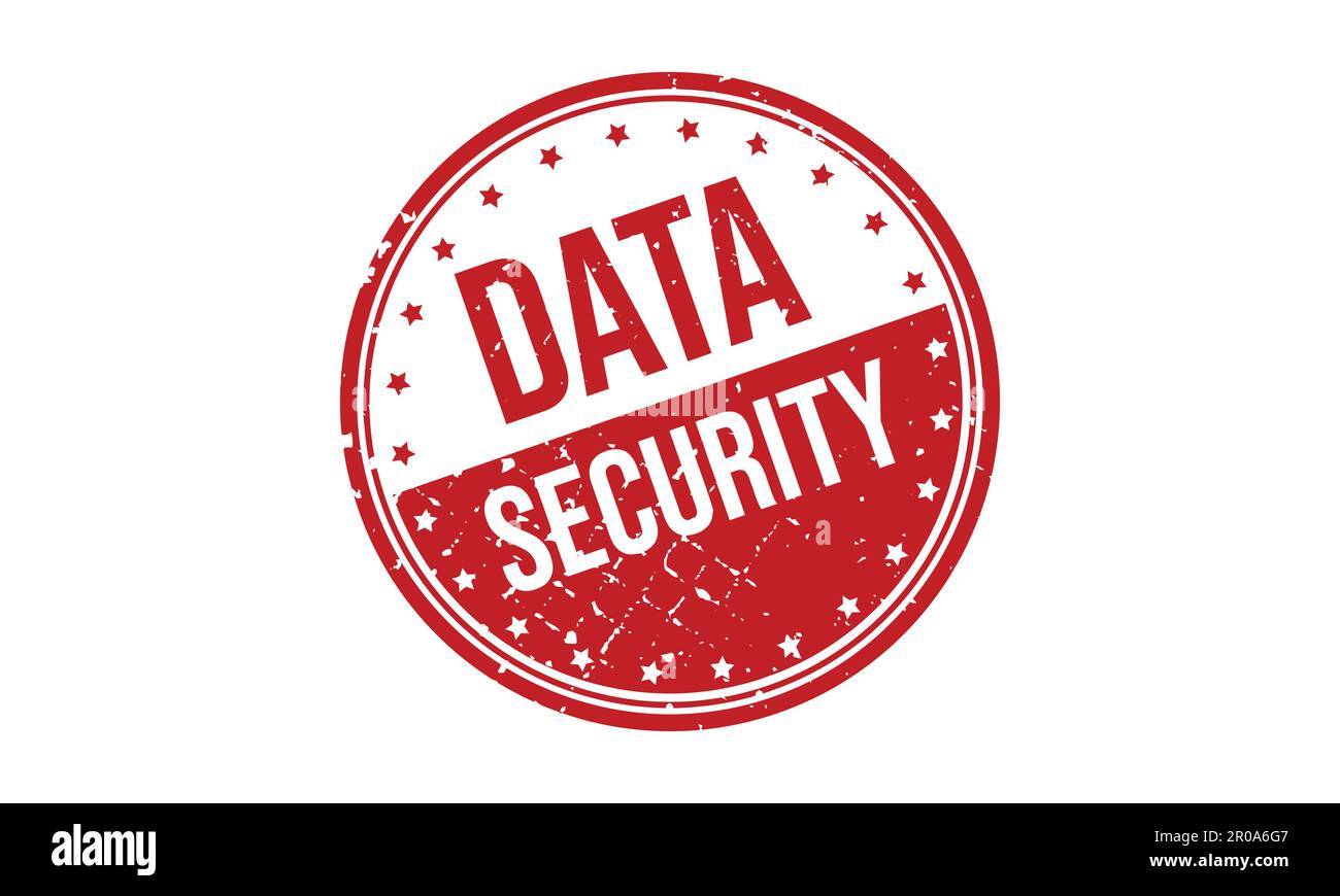 Data Security Rubber Stamp. Data Security Rubber Grunge Stamp Seal ...