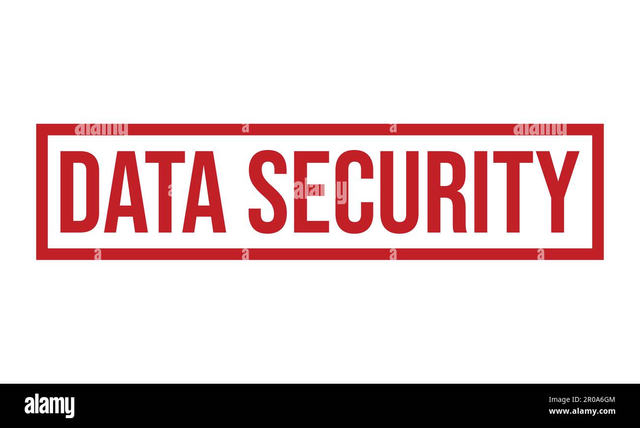 Data Security Rubber Stamp. Data Security Rubber Grunge Stamp Seal ...