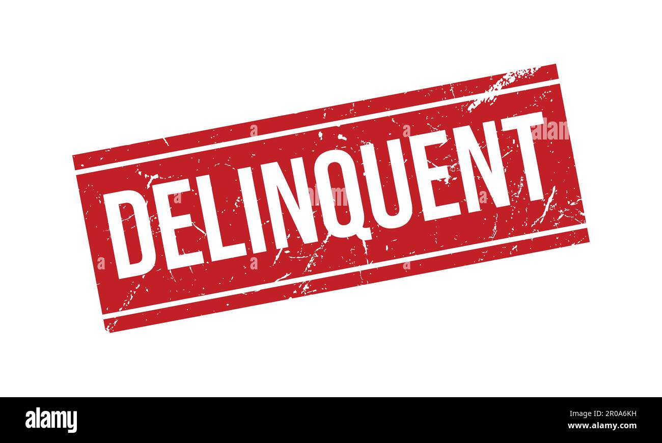 Delinquent Rubber Stamp. Delinquent Grunge Stamp Seal Vector ...