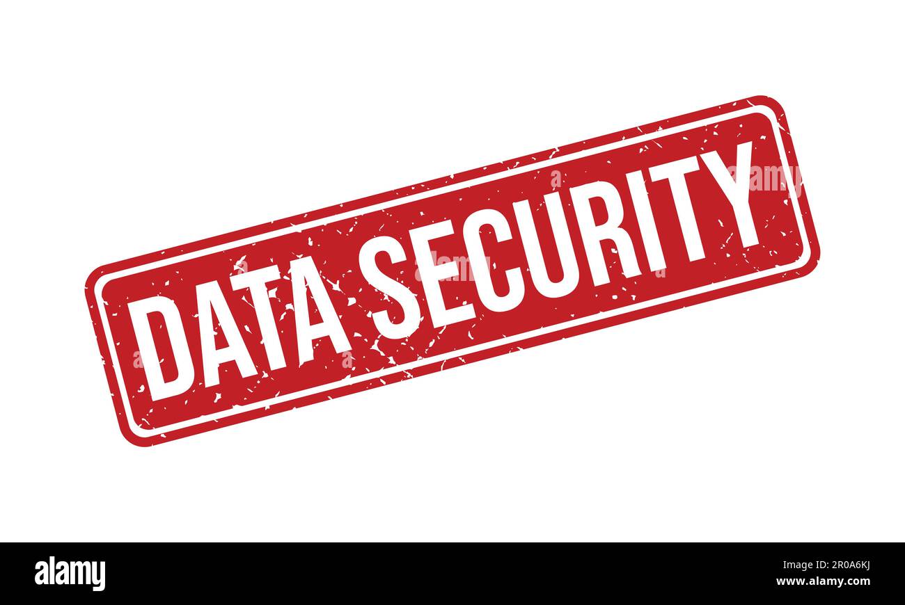 Data Security Rubber Stamp. Data Security Rubber Grunge Stamp Seal ...