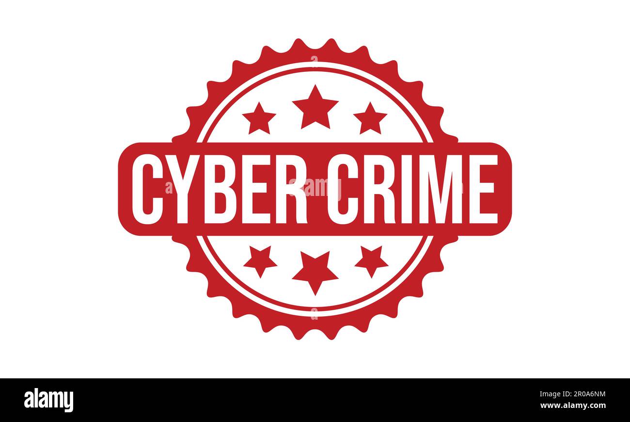 Cyber Crime Rubber Stamp. Cyber Crime Rubber Grunge Stamp Seal Vector ...