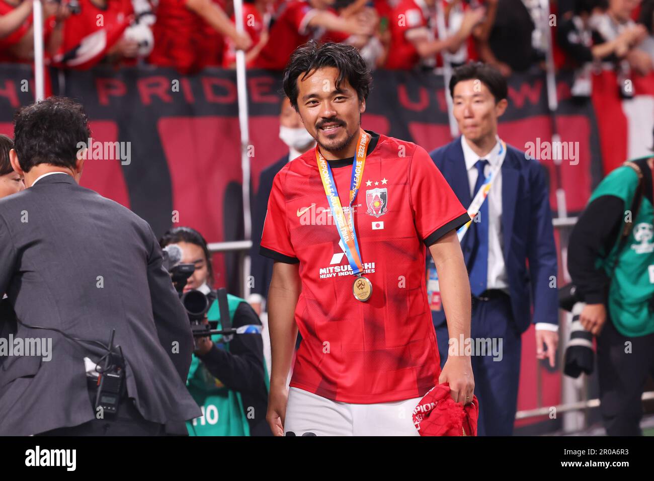 Saitama, Japan. 6th May, 2023. Shinzo Koroki (Reds) Football/Soccer ...