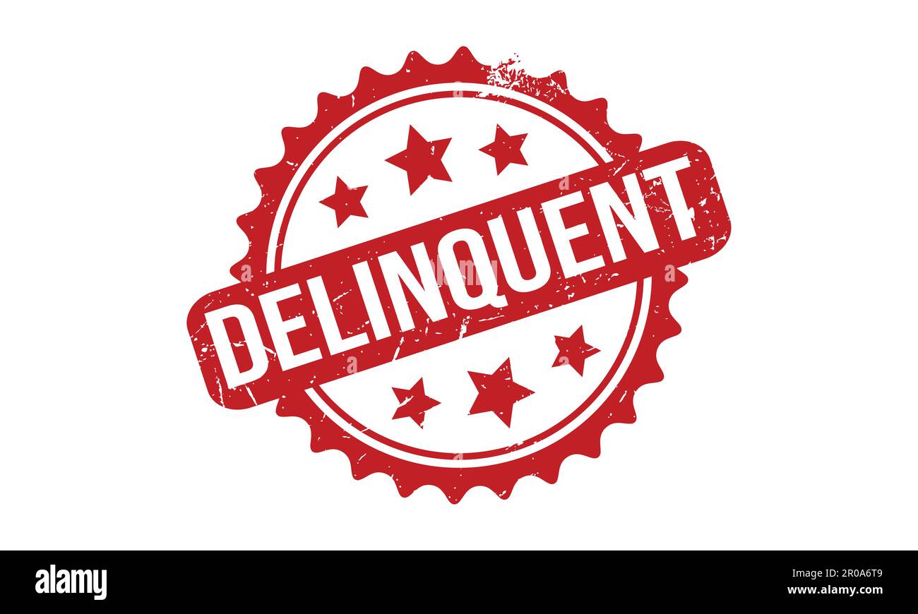Delinquent Rubber Stamp. Delinquent Grunge Stamp Seal Vector ...
