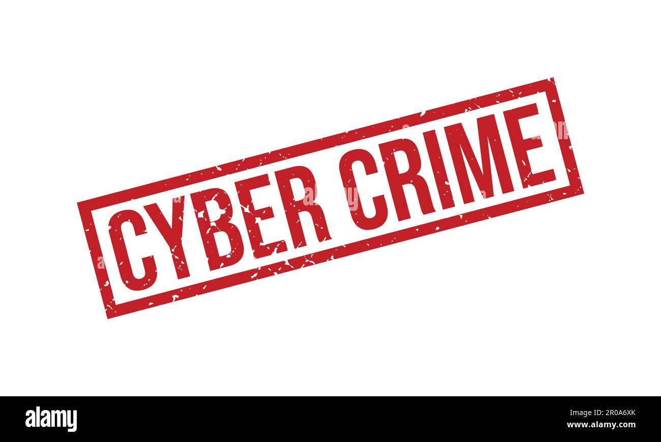 Cyber Crime Rubber Stamp. Cyber Crime Rubber Grunge Stamp Seal Vector ...