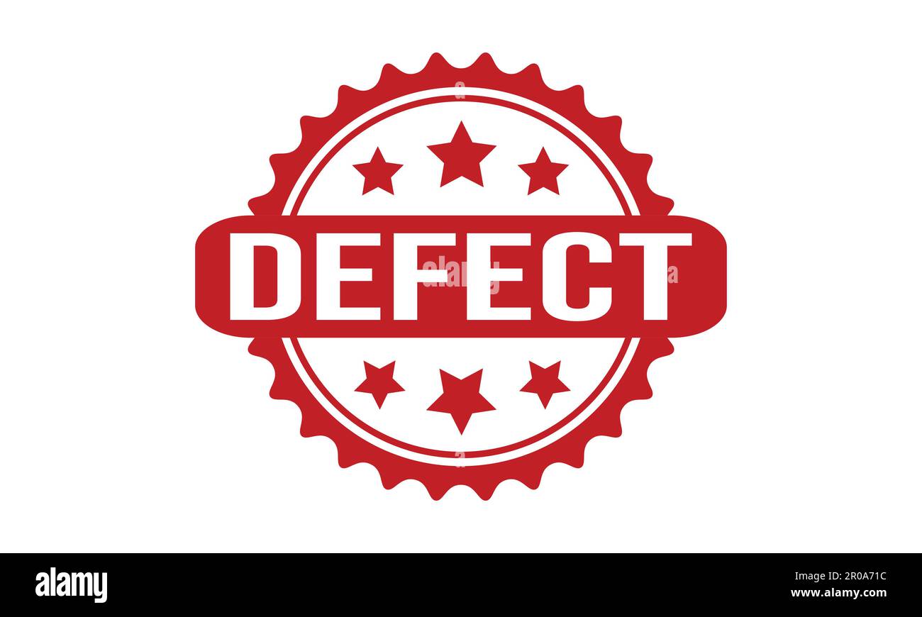 Defect Rubber Stamp. Defect Grunge Stamp Seal Vector Illustration Stock ...