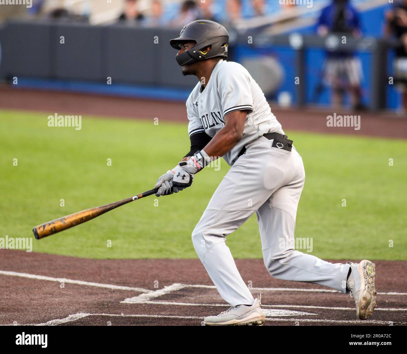 Lexington, KY, USA. 5th May, 2023. Michael Braswell swings during a ...