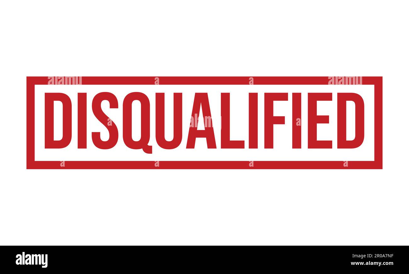 Disqualified Cut Out Stock Images & Pictures - Alamy