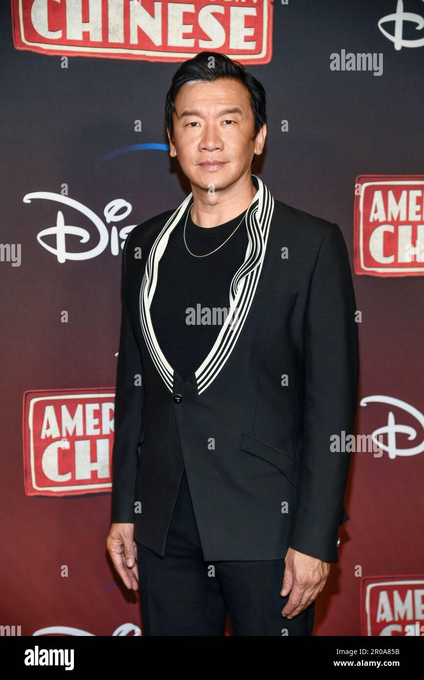 Actor Chin Han attends the premiere of the Disney+ original series ...