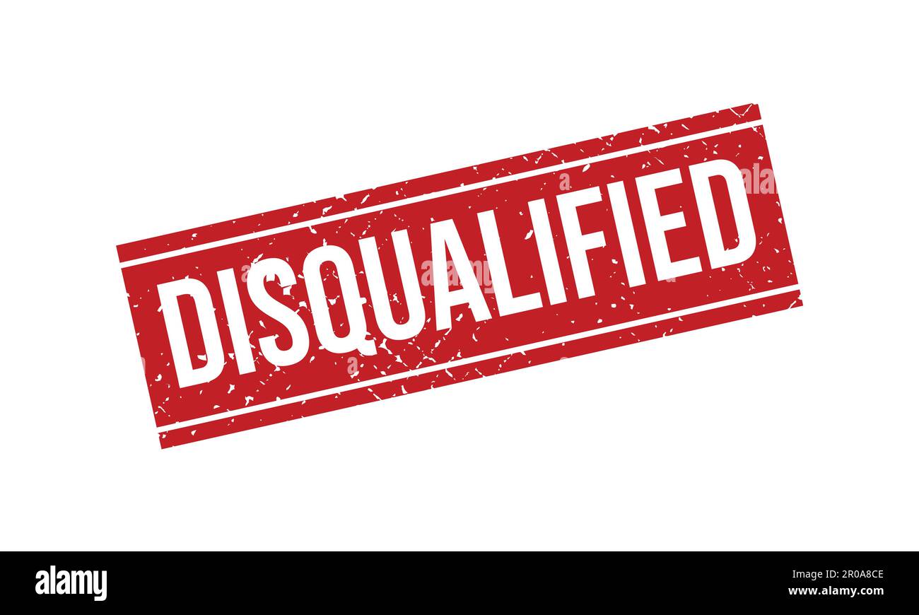 Disqualified Cut Out Stock Images & Pictures - Alamy