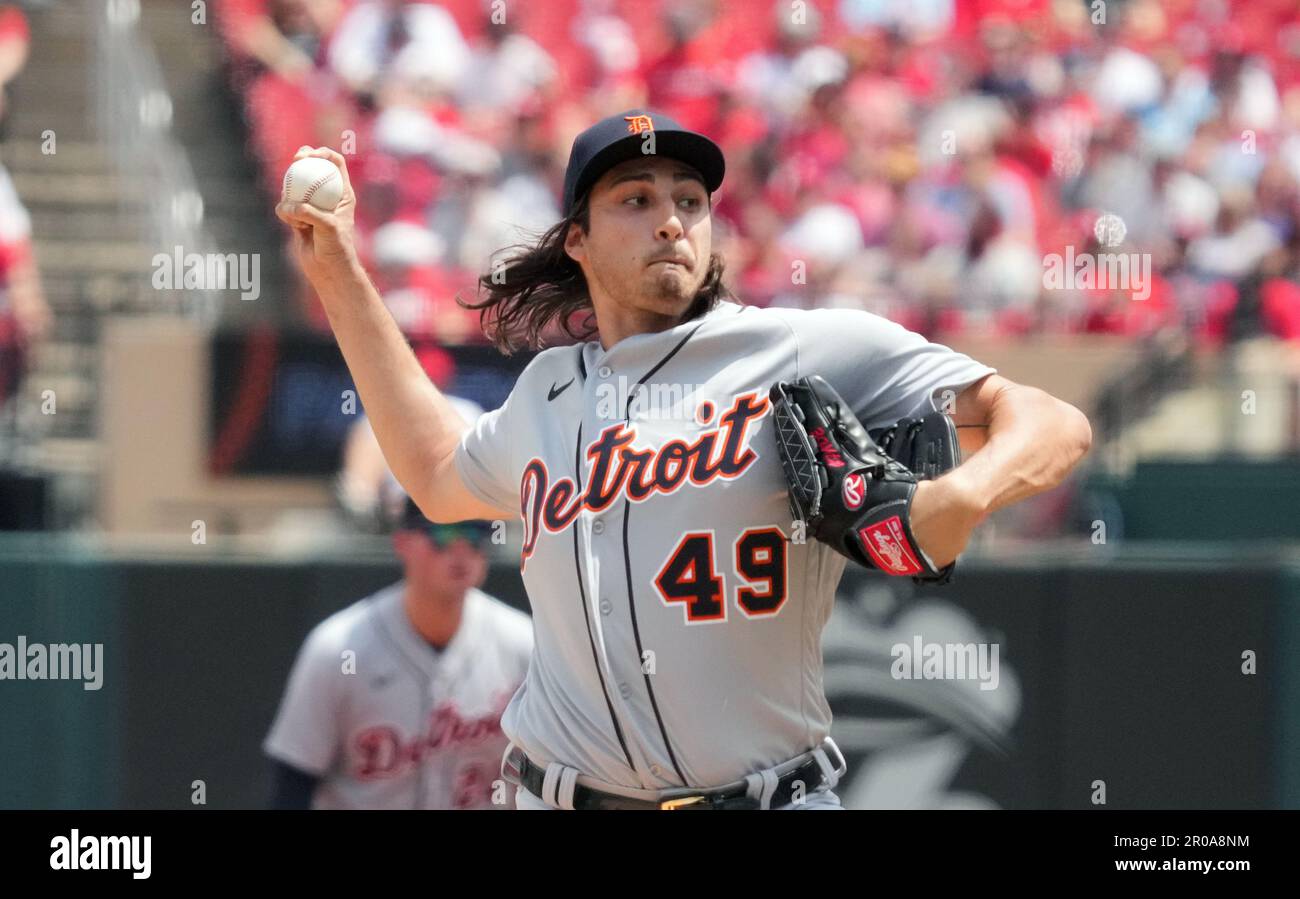 St. Louis, USA. 07th May, 2023. Detroit Tigers starting pitcher Alex ...