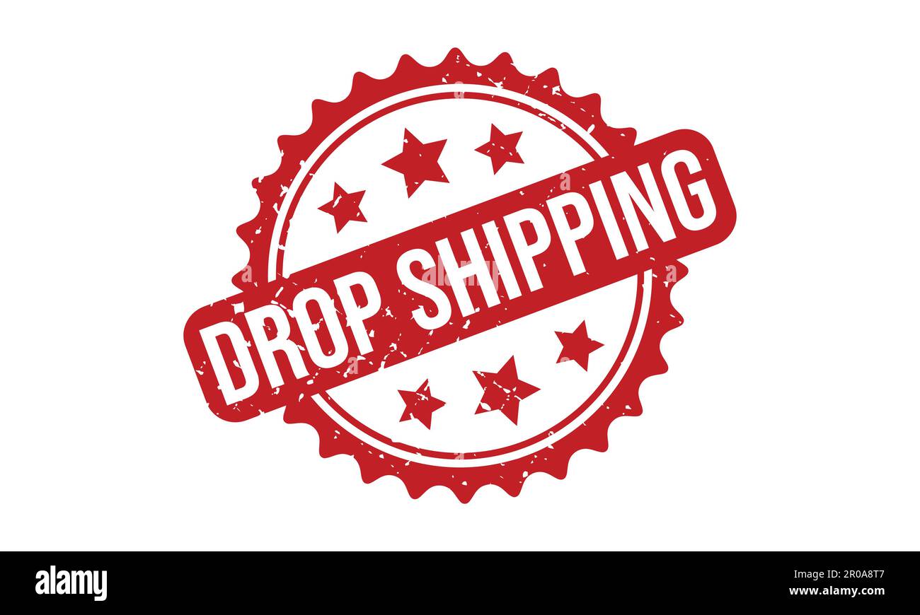 Drop shipping stamp Stock Vector Images - Alamy